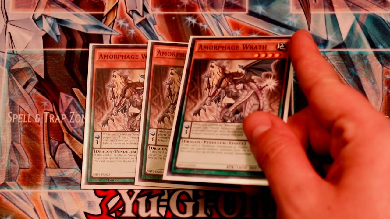 YUGIOH AMORPHAGE DECK PROFILE (JUNE 2016) - YouTube