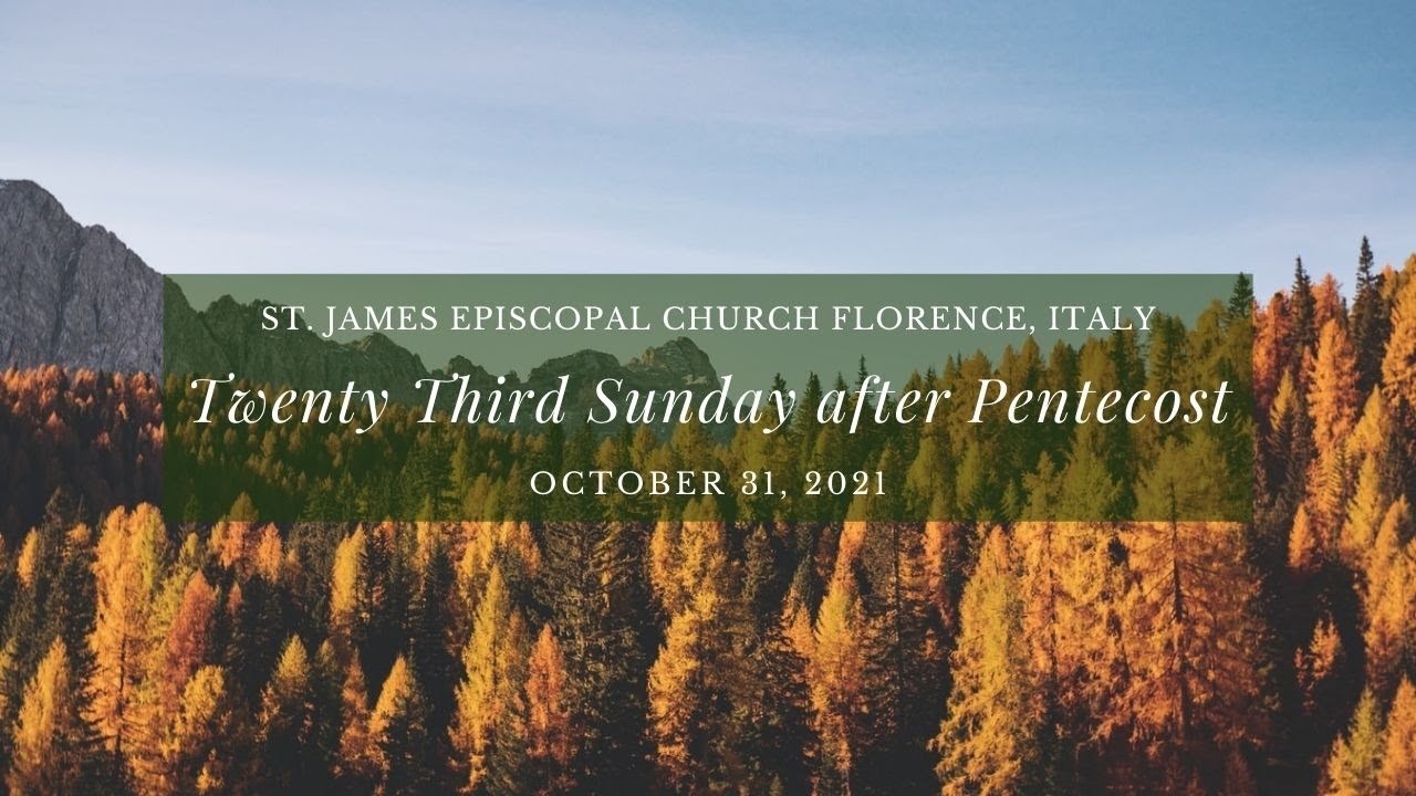 Sunday October 31, 2021 - YouTube