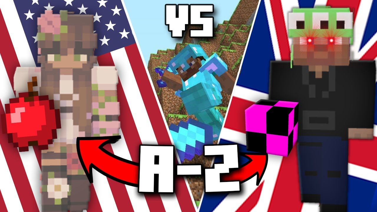 American Vs British MINECRAFT A-Z CHALLENGE - YouTube
