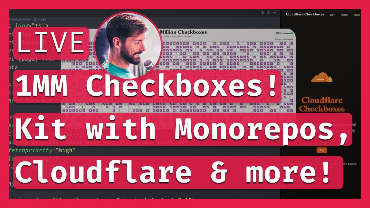 SvelteKit with Monorepos, Cloudflare Pages, Workers, Websockets & more! ☑️ LIVE Coding & Chill 🔴 ...