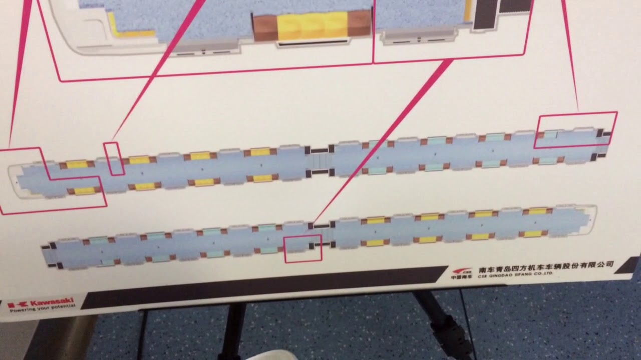 Kawasaki & CSR Sifang CT251 Mockup: Interior Design - YouTube