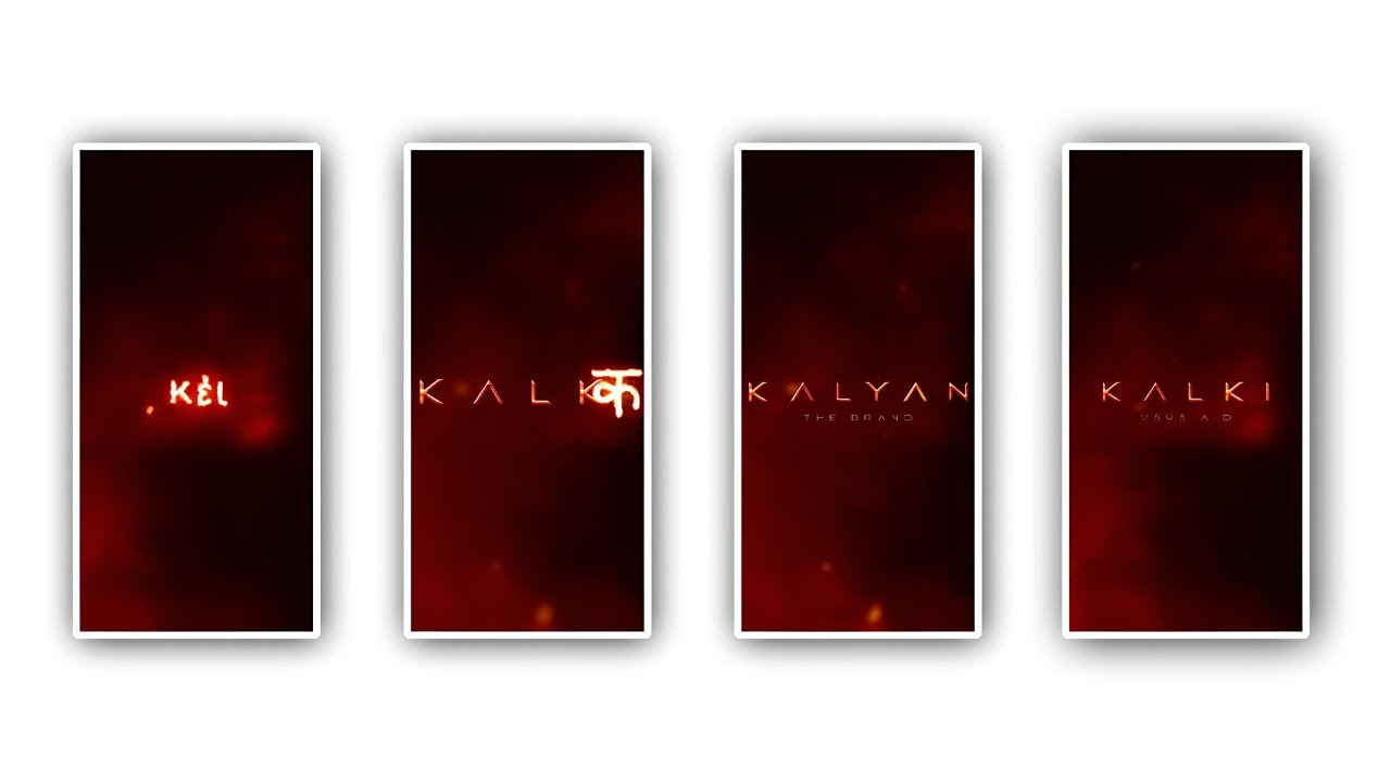 Trending Name Art video editing in Alight Motion | Movie title ...