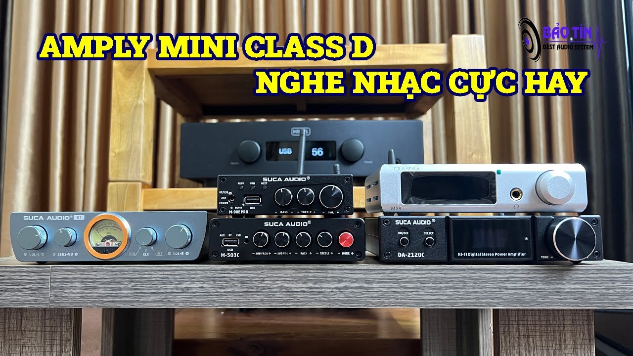 Một Số Mẫu Amply Mini Class D Chất Lượng Cho Nhu Cầu Nghe Nhạc - YouTube