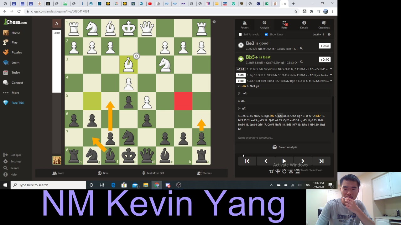 A Recent Encounter: Analysis With a Chess Club Member's Games Part 5 ...