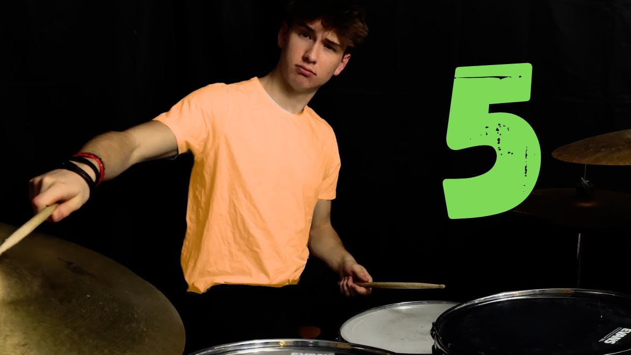 5 SIMPLE Drum Beats That Sound AWESOME! - YouTube