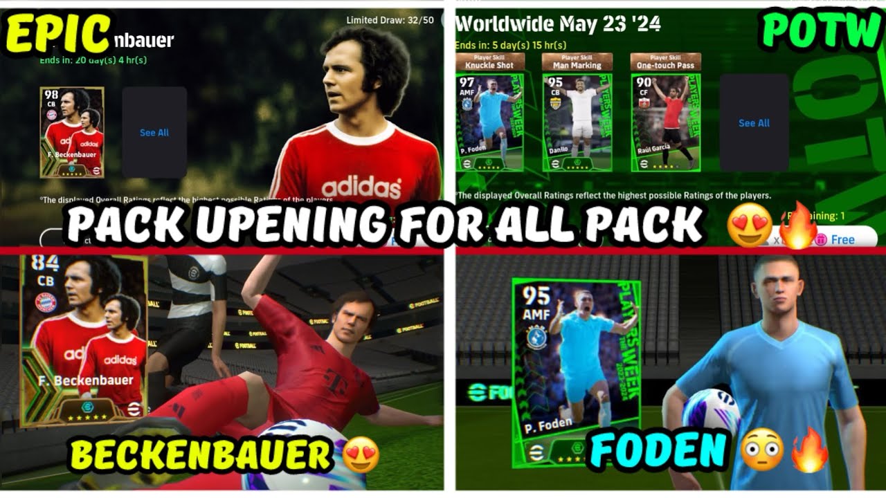 Pack upening for all pack in the game 😳🔥 - YouTube