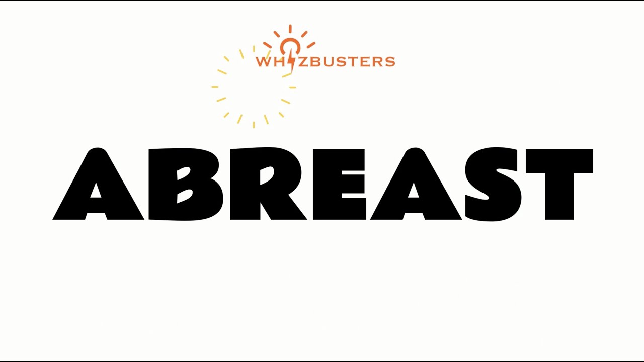 ABREAST (adverb) Meaning with Examples in Sentences | GRE GMAT LSAT SAT ...