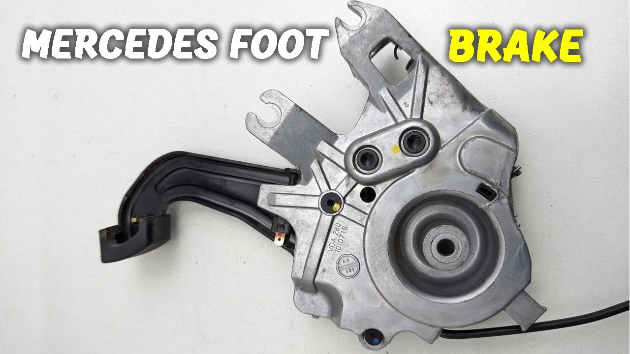 Mercedes GL450 ML350 Foot Brake Replacement (W164/X164) DIY 2006-2012 ...