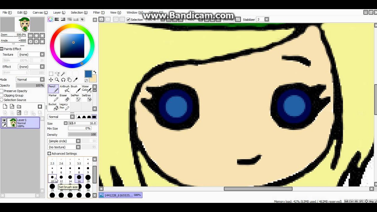 How to color anime eyes onto a chibi [My style] - YouTube