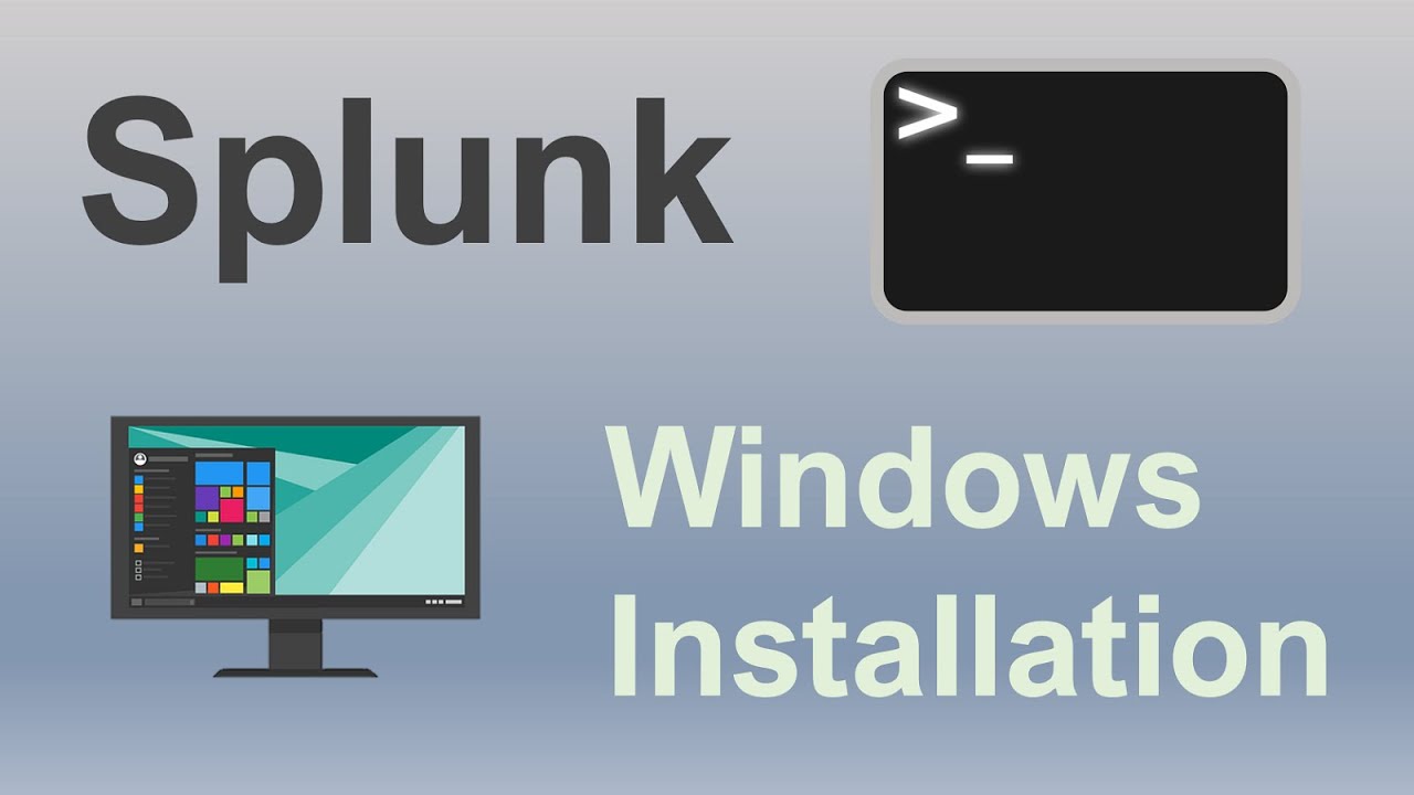 Installing Splunk In Windows - Splunk Tutorial Series - YouTube