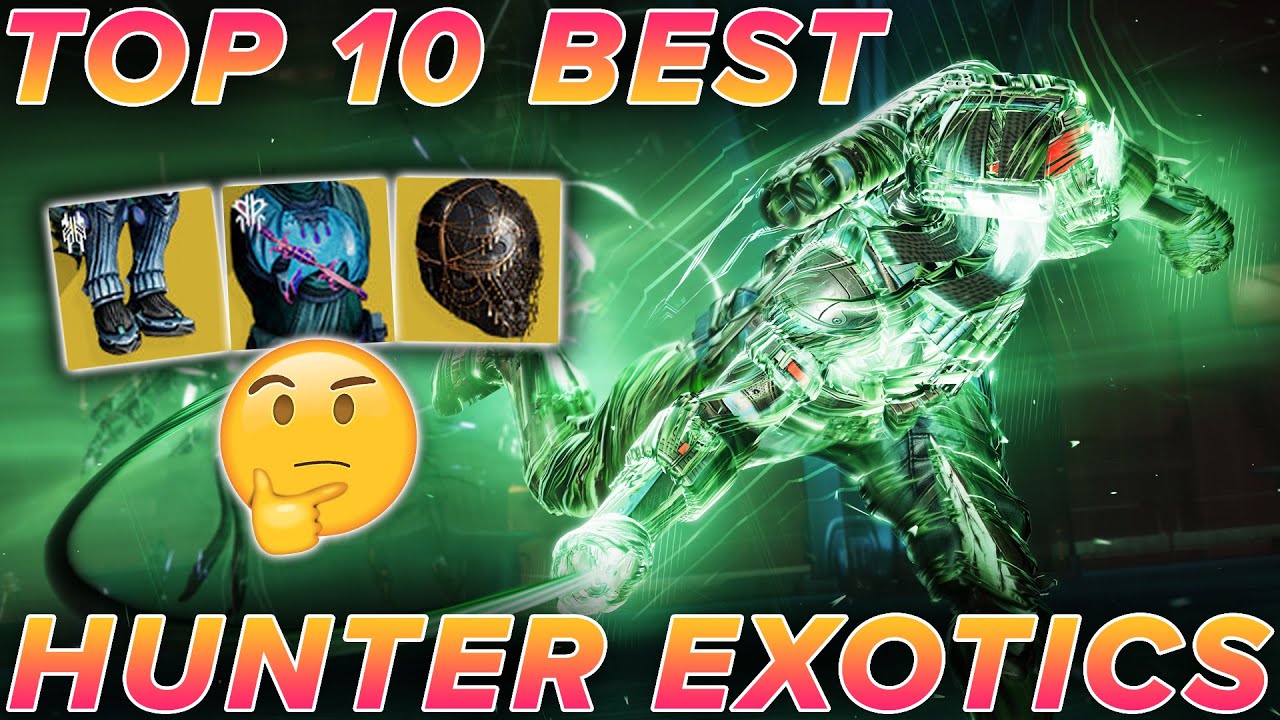 10 Hunter Exotics You NEED Before Destiny 2 Lightfall | Season of The ...