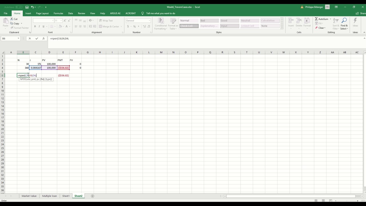 RE521 Basic Financial Formulas Excel YouTube RE521 Basic Financial Formulas Excel YouTube