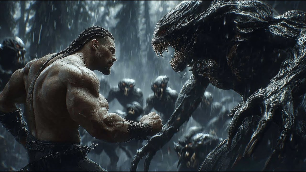 Aliens Looked on in Fear as a Human Tore an Apex Predator Apart ...