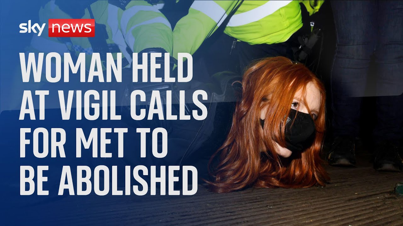 Woman arrested at Sarah Everard vigil calls for Metropolitan Police to ...