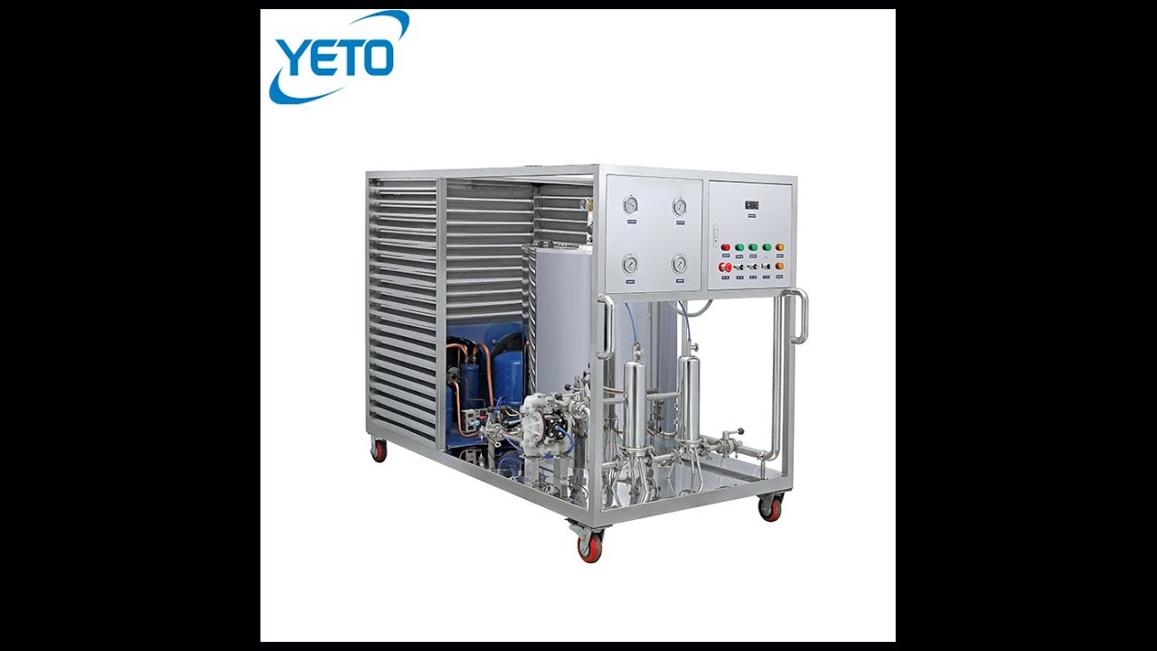 perfume filter freezing cooling machine,perfume making machine - YouTube
