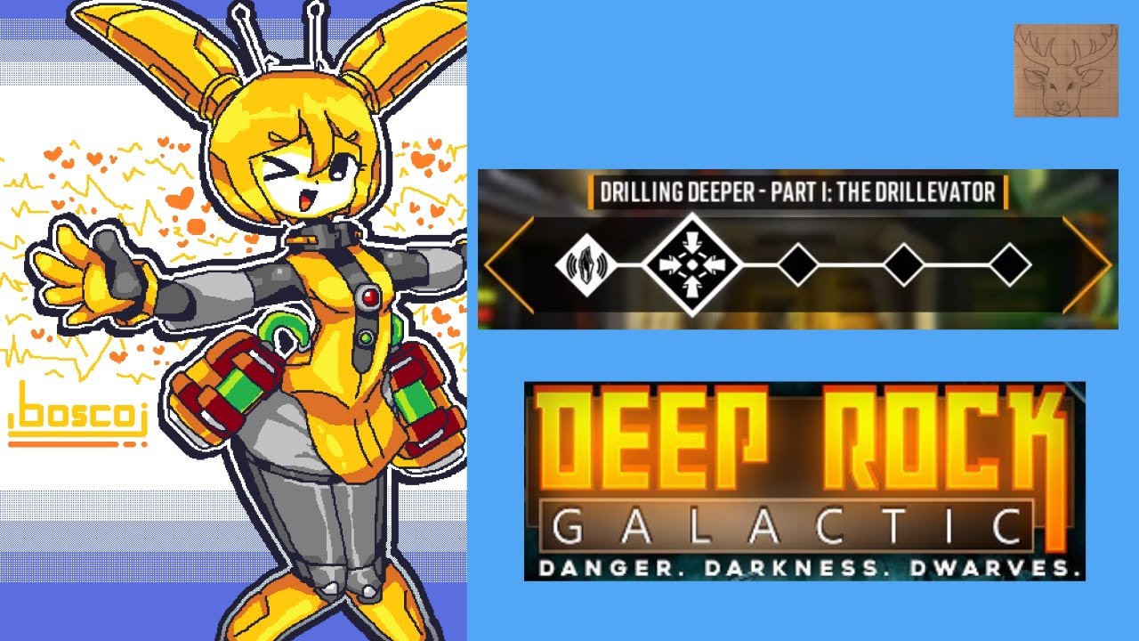Drilling Deeper - Part 1: The Drillevator Misson 2 || Deep Rock ...