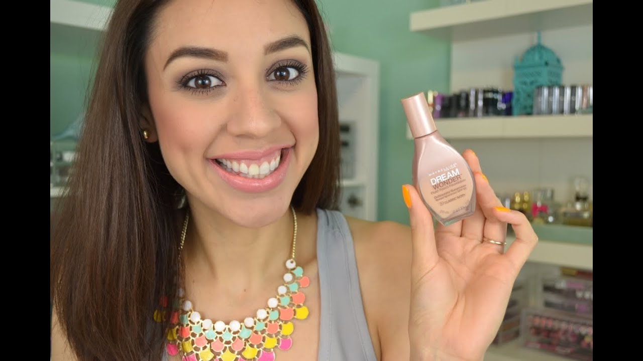 Maybelline Dream Wonder Fluid Foundation - YouTube