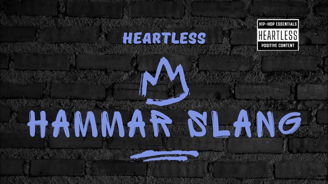 Hammar Slang ~ Official Audio song - New Indian rap song ~ Heartless ...
