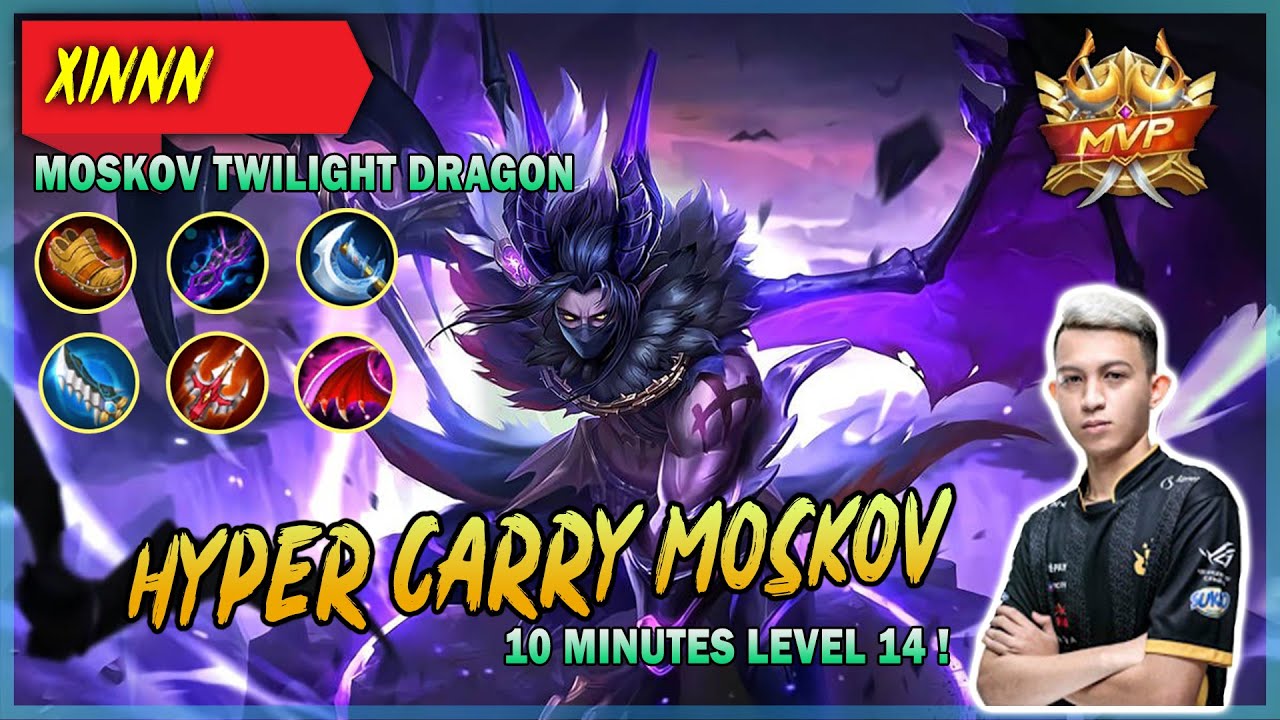 Moskov True Damage - Moskov Twilight Dragon Gameplay by XINNN ~ MLBB ...