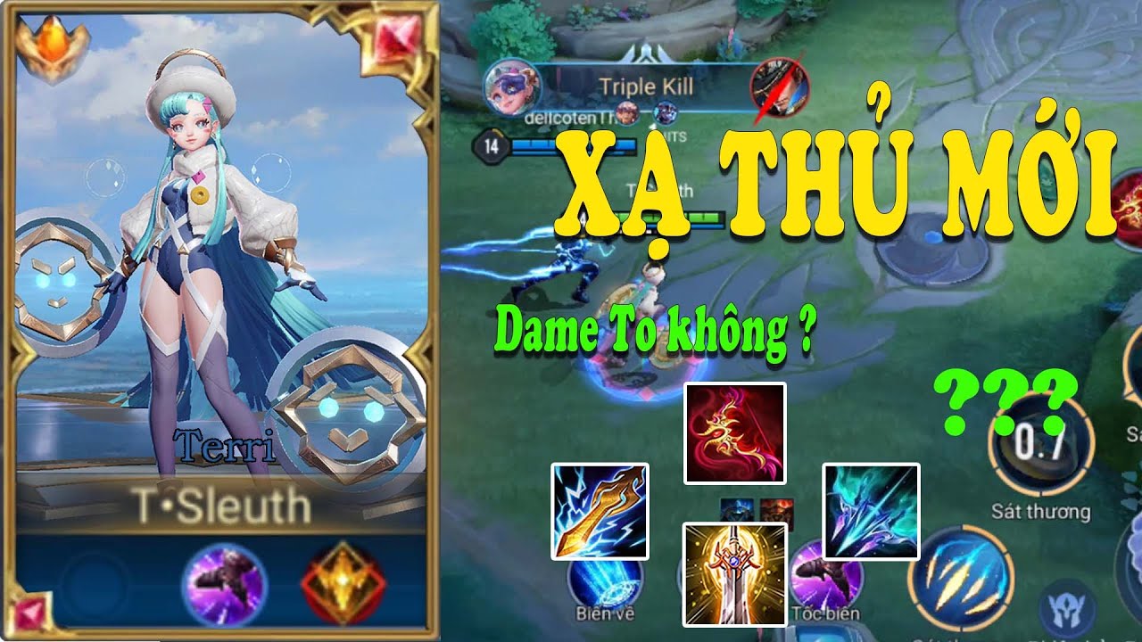 Top Teeri | Sát Thương Tướng Mới Có Mạnh Không ? | 1 Phút Liên Quân ...