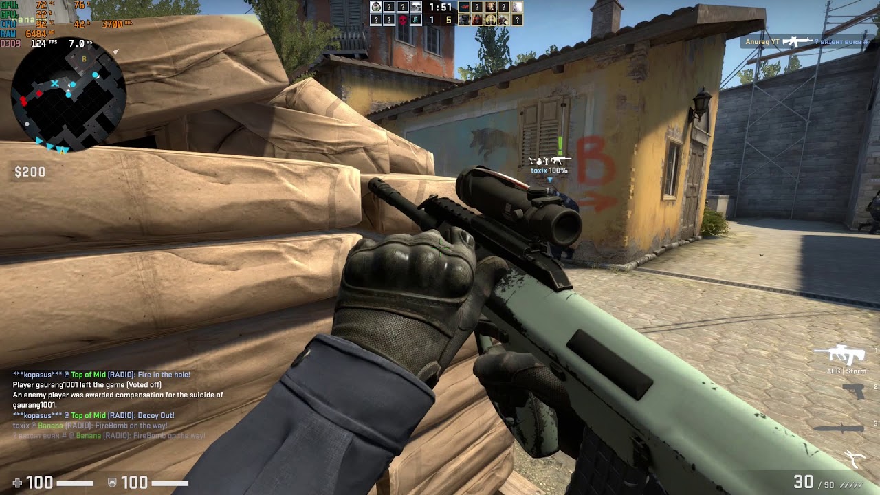 Acer Nitro 7 - AN715-51 [Core i5-9300H] [GTX 1650] - Counter strike ...