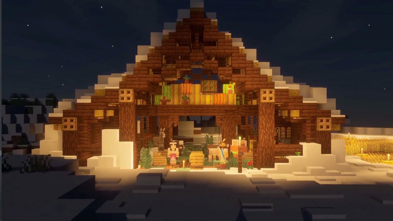 A Minecraft Nativity - Live from the MC Newsdesk! - YouTube