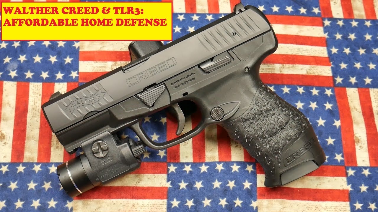 WALTHER CREED & TLR3: AFFORDABLE HOME DEFENSE - YouTube