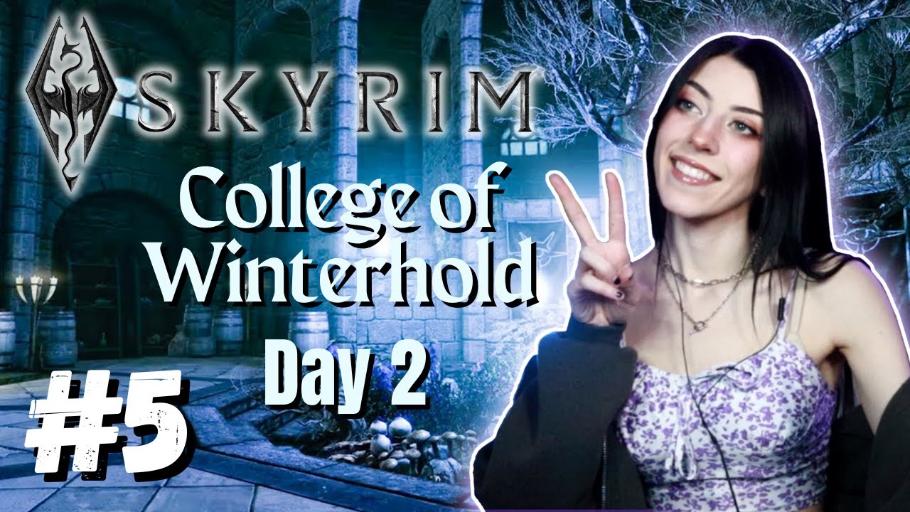 Mage College - Day 2! | [Ep. 5] Skyrim Anniversary Edition 2021 - PS5 ...