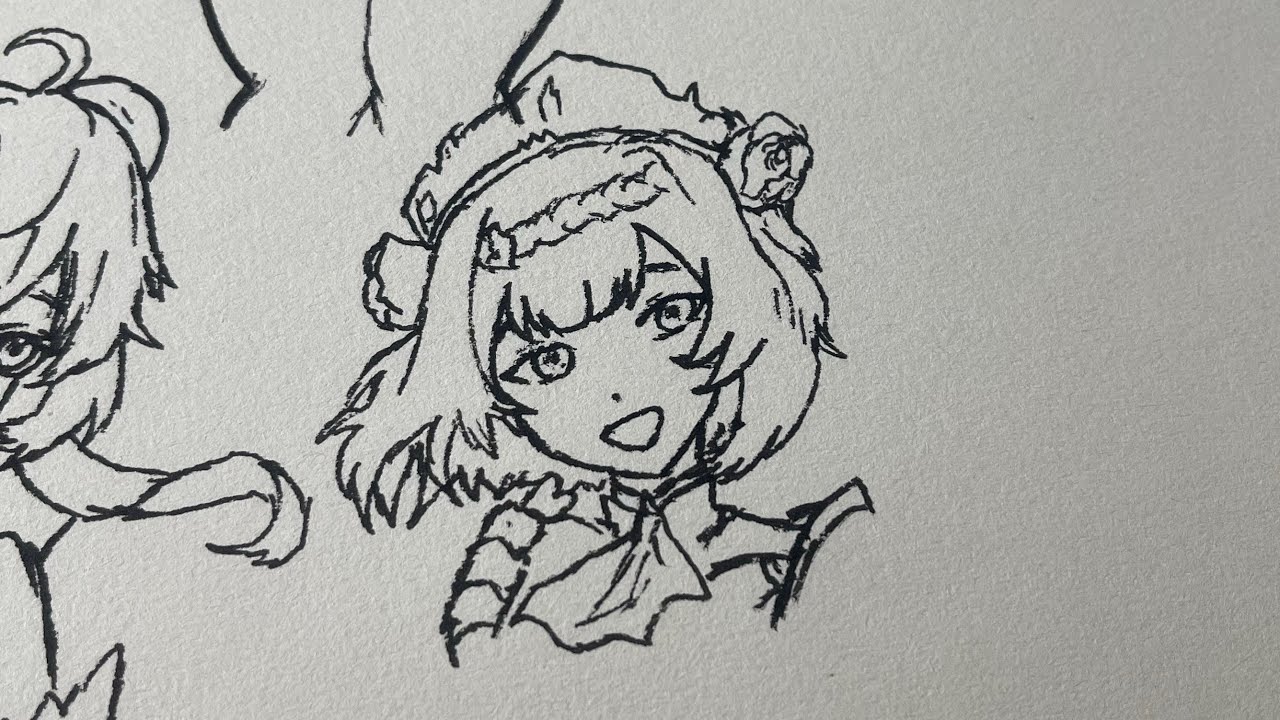 How to draw Noelle step by step - Genshin Impact | Drawing Noelle in 5 ...