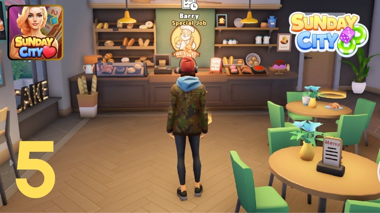 Sunday City: Sim Life Gameplay - Barry Bakery Opened For Business Too ...