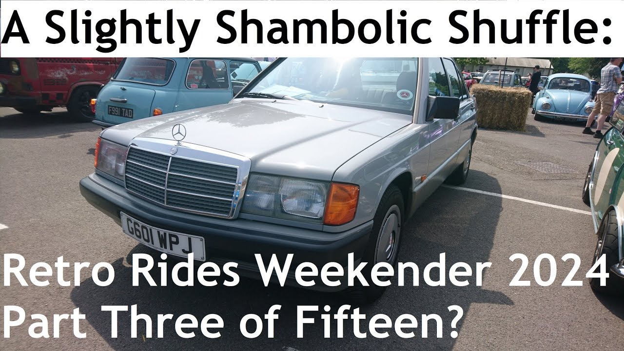 A Slightly Shambolic Shuffle Around Retro Rides Weekender 2024 at ...
