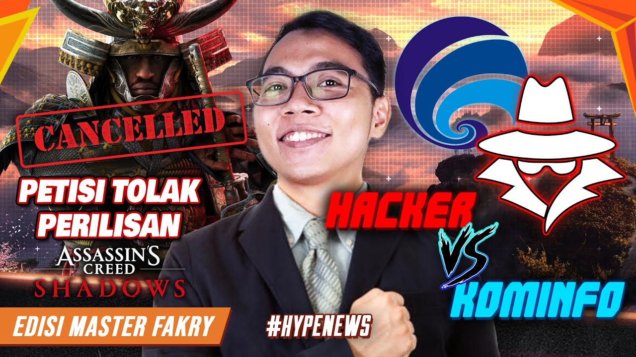 Petisi tolak AC Shadows, Hacker Brain Cipher VS Kominfo dan Rekor ...