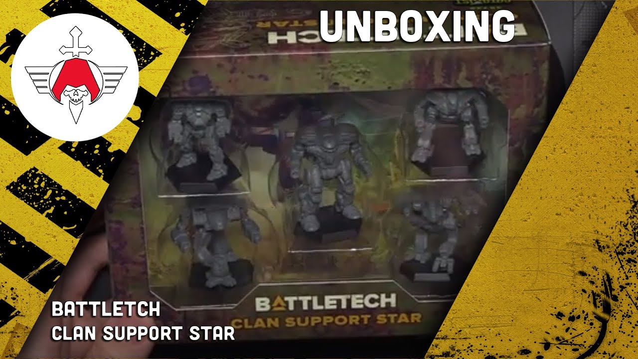 Battletech: Clan Support Star - Unboxing - YouTube