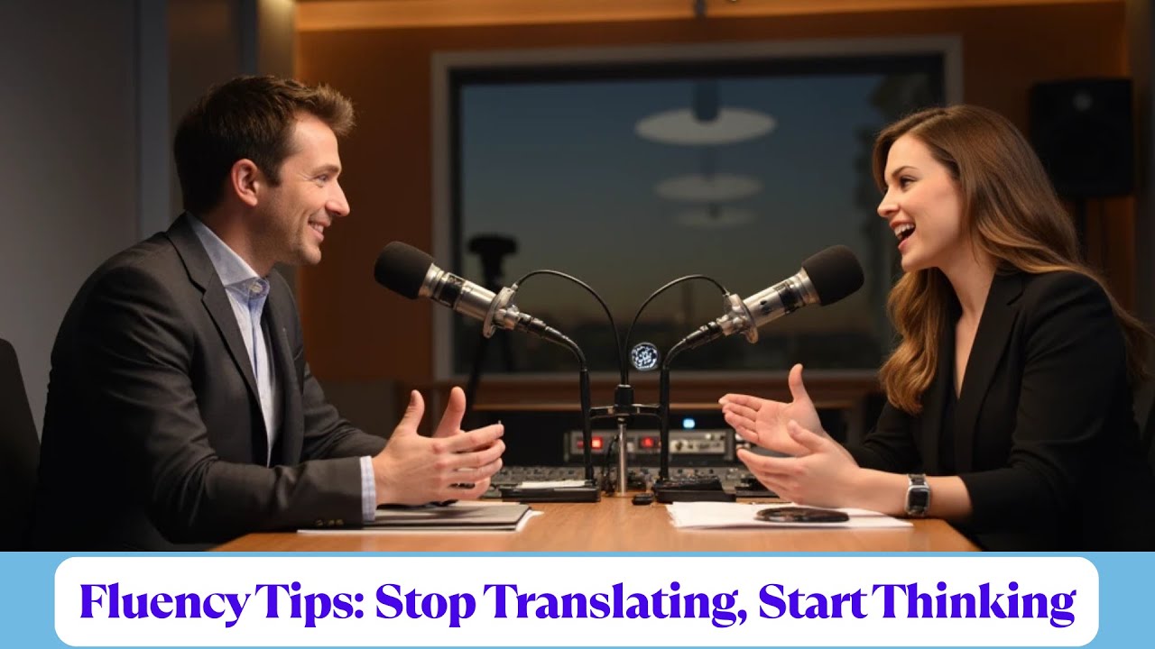 Fluency Tips: Stop Translating, Start Thinking - YouTube