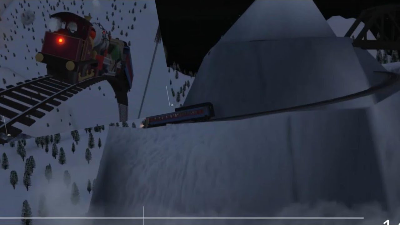 A DANGEROUS RAIL TRIP TO THE NORTH POLE - TRAINZ RAILROAD SIMULATOR ...