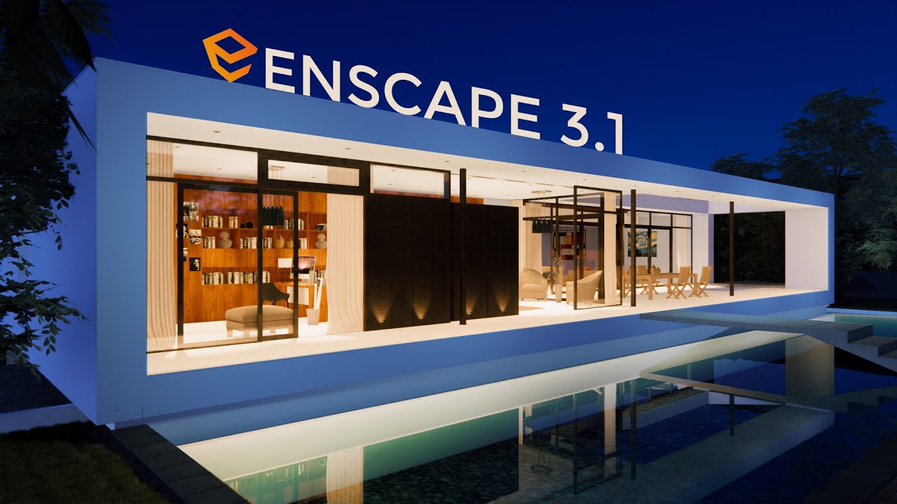Render Malam Hari Enscape 3.1 - YouTube