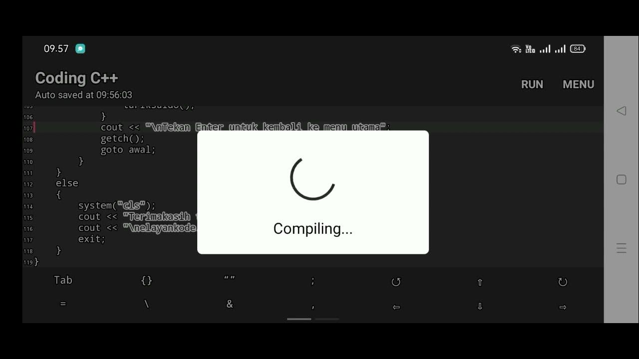 Tugas Akhir Dasar Pemrograman Algoritma dan Program ATM - YouTube
