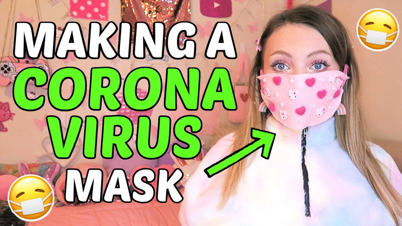 Making A Corona Virus Mask (DIY) - YouTube