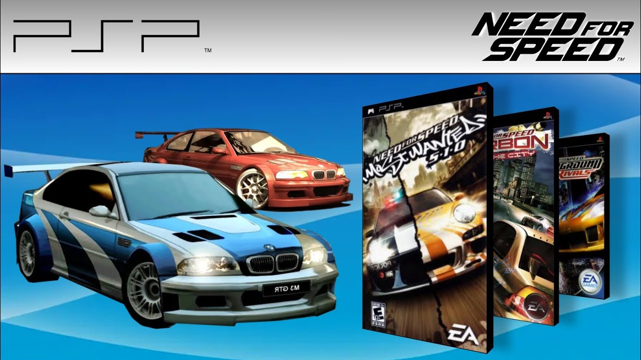 Need for Speed series for PlayStation Portable | PSP | PPSSPP - YouTube