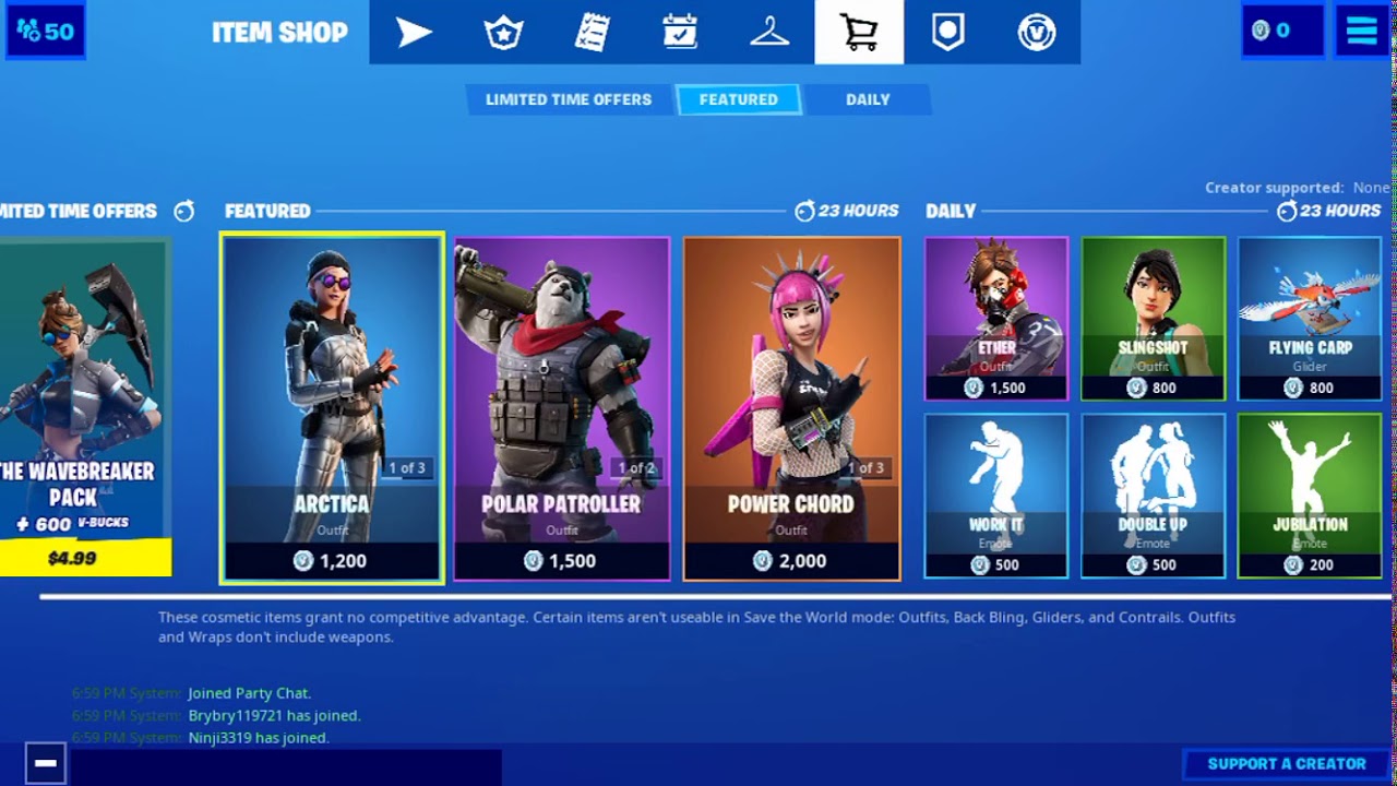 New item shop 2/04/20 - YouTube