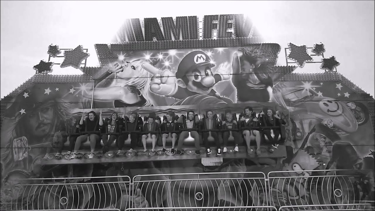 Clip of the Miami Fever funfair ride - YouTube