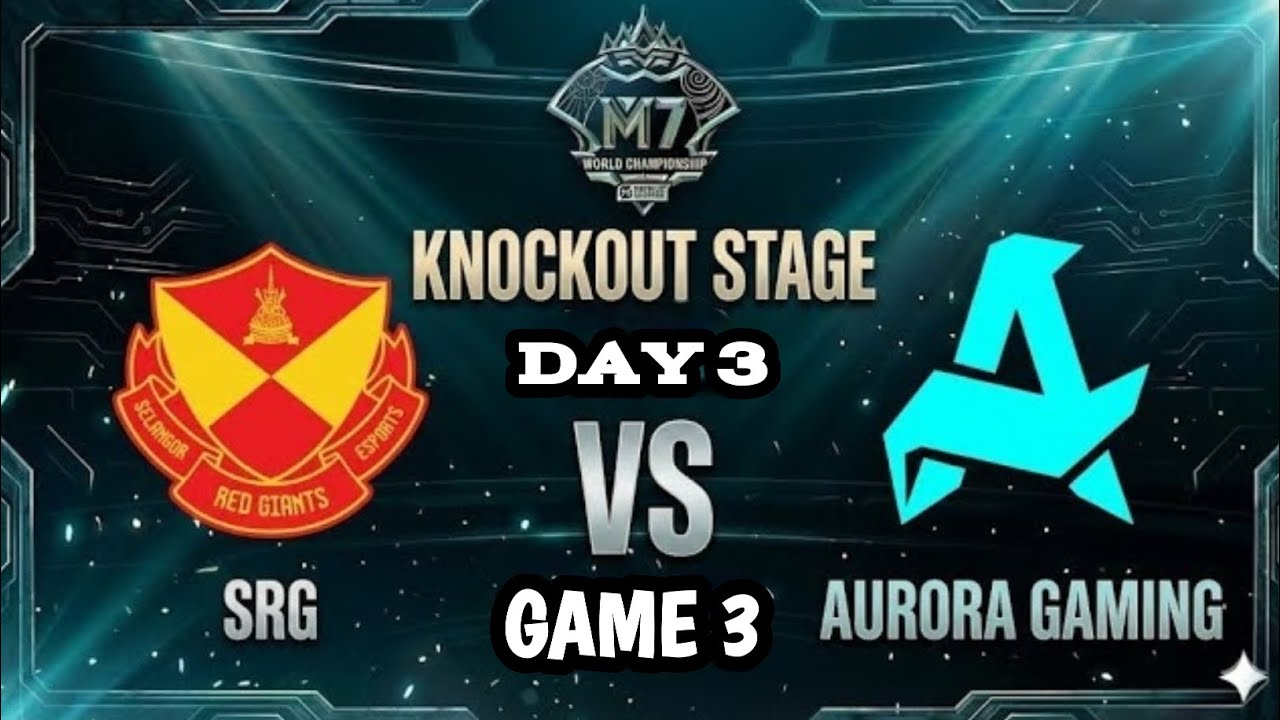 RAKSASA MY MASIH STRONG !!! SRG VS RORA !!! GAME 3 - YouTube