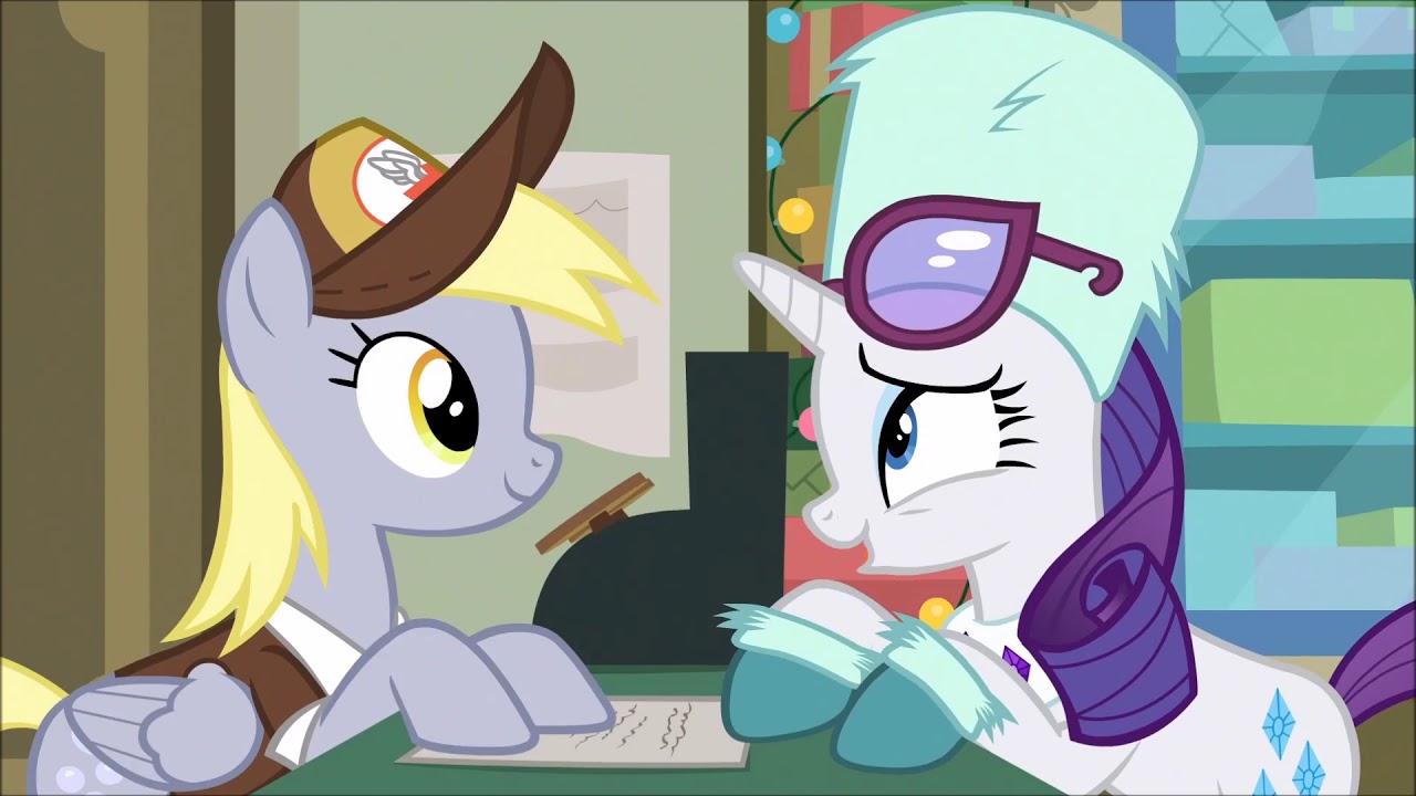 Derpy working in the post office - YouTube