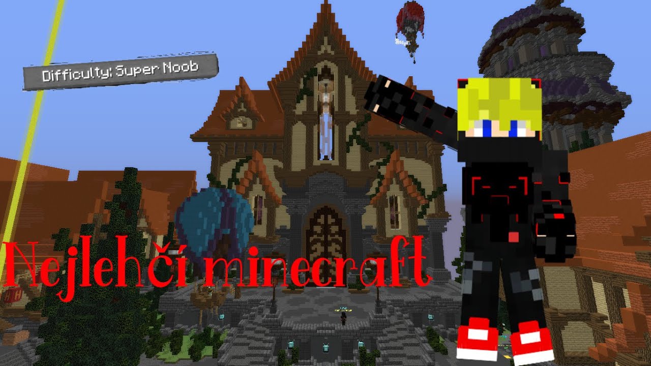 Nejlehčí minecraft | Super noob difficulty | Kast - YouTube