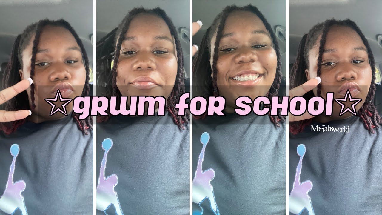 Middle School Vlog: GRWM for School 🏫 - YouTube