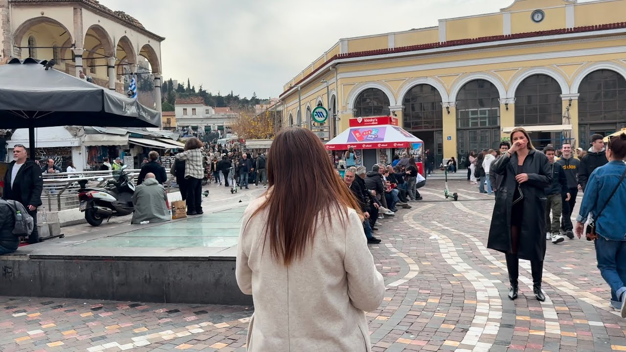 Exploring Athens in 4K: Acropolis, Areopagus Hill & Local Markets - YouTube