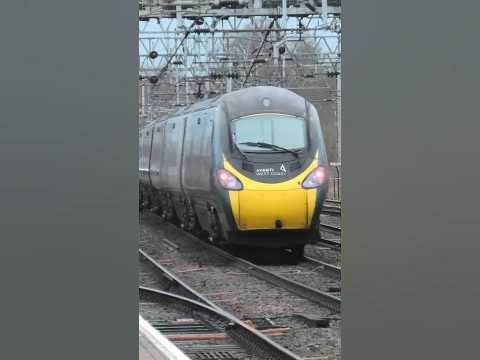 Avanti West Coast Pendolino Passing Crewe Station to Glasgow 30/1/24 # ...