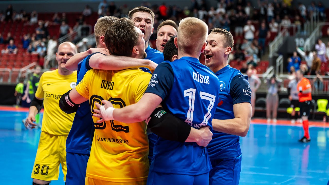 RFS FUTSAL | PĒCSPĒLES SITIENU SĒRIJA | RIGA FUTSAL CLUB 3:3 RFS FUTSAL ...