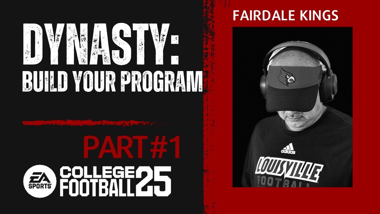 EA Sports College Football 25: Build Your Program (Part 1) - YouTube