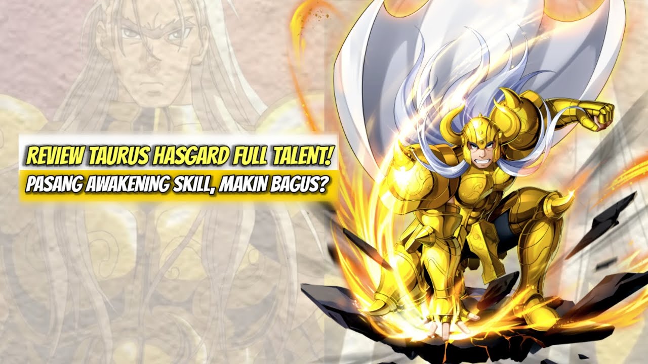 HASGARD FULL TALENT! REGEN UNLIMITED COY! - SAINT SEIYA GALAXY SPIRITS ...